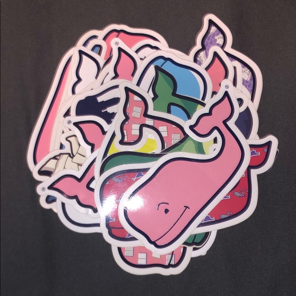 30 Vineyard Vines Stickers - Gem